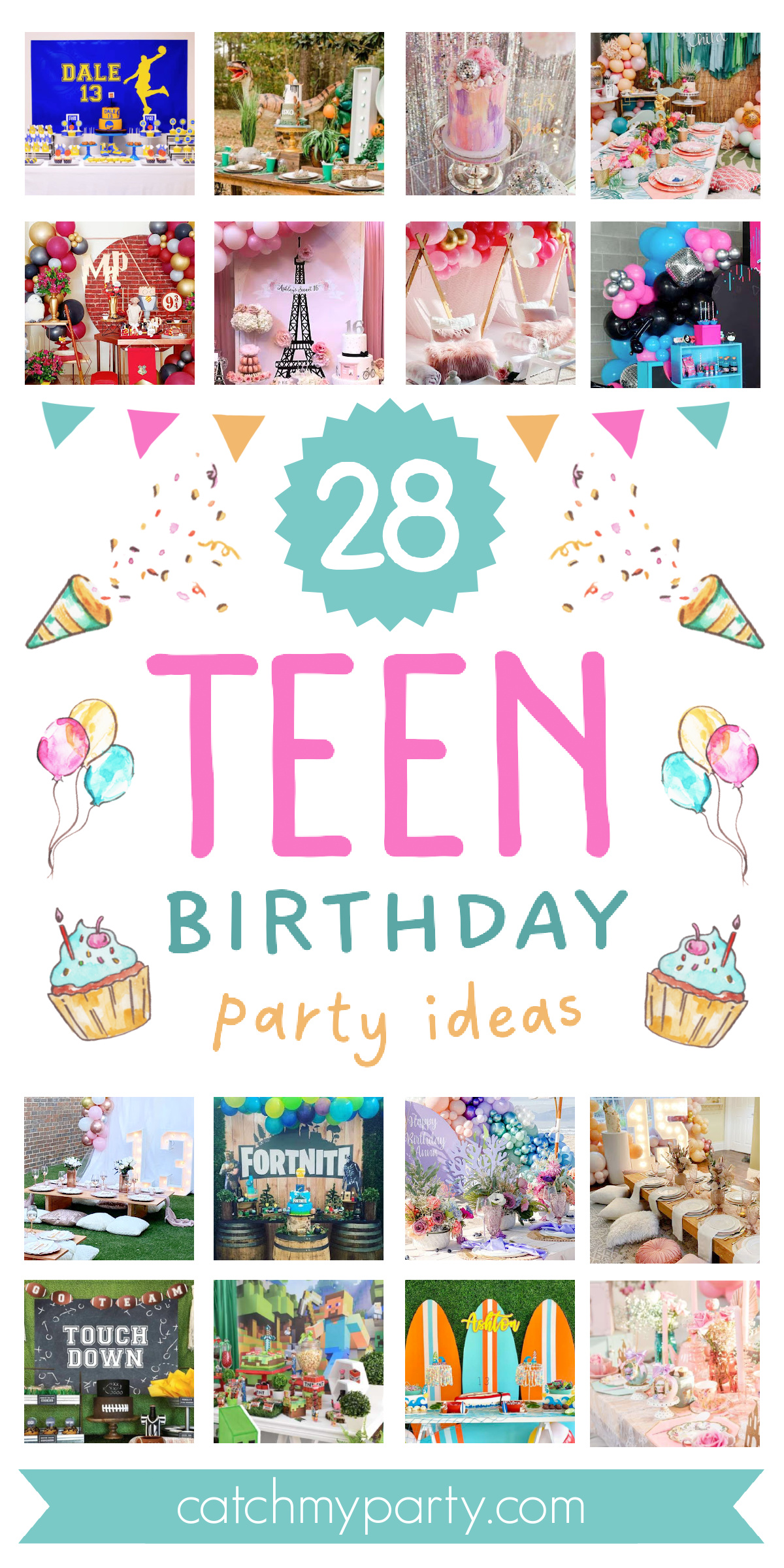 28 Trending Teen Birthday Party Ideas 2023 Catch My Party