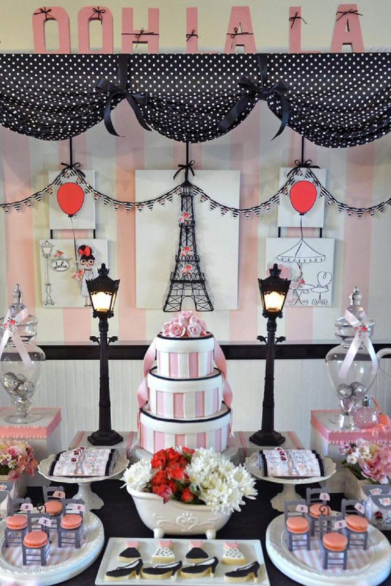57 Stylish Paris Party Decorations and Ideas (2026)! | Catch My Party