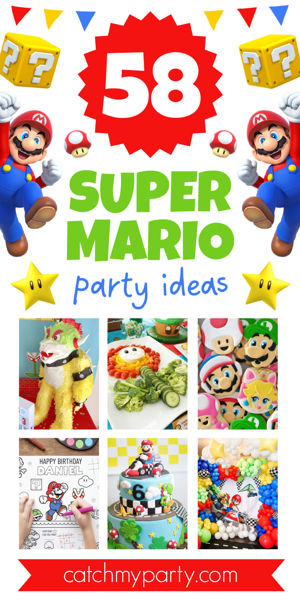 58 Awesome Super Mario Party Ideas! | Catch My Party