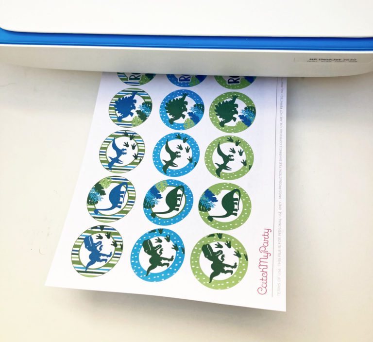 Download These Free Dinosaur Birthday Party Printables NOW! | Catch My ...