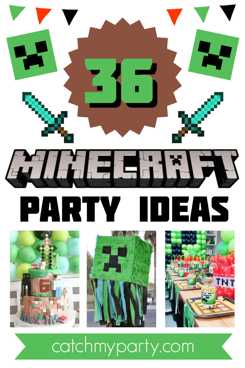 36 Awesome Minecraft Party Ideas! | Catch My Party