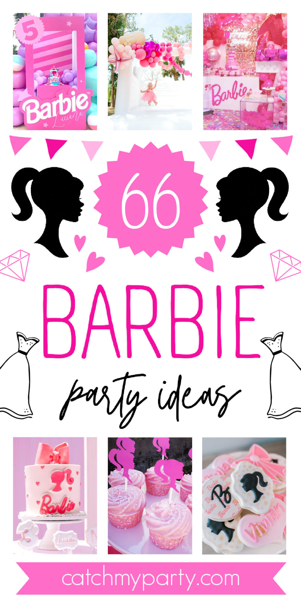 FREE BARBIE "Let's Go Party" Printables! | Catch My Party