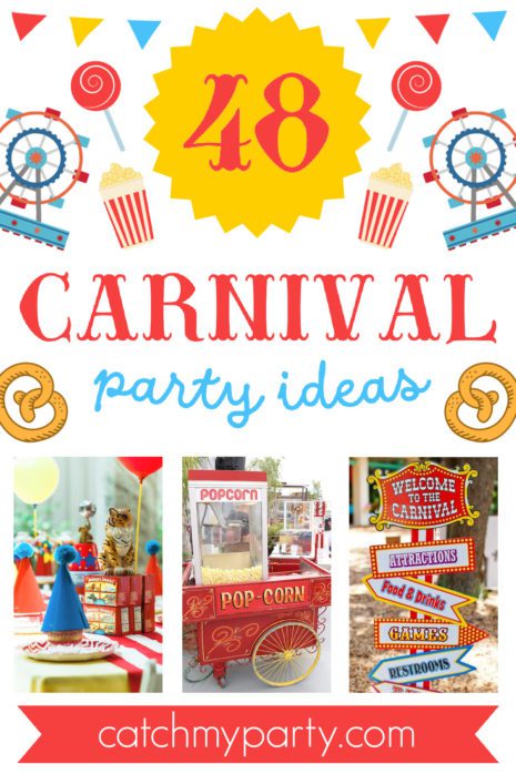 48 AMAZING Carnival Party Ideas (2025 Top Picks)! | Catch My Party