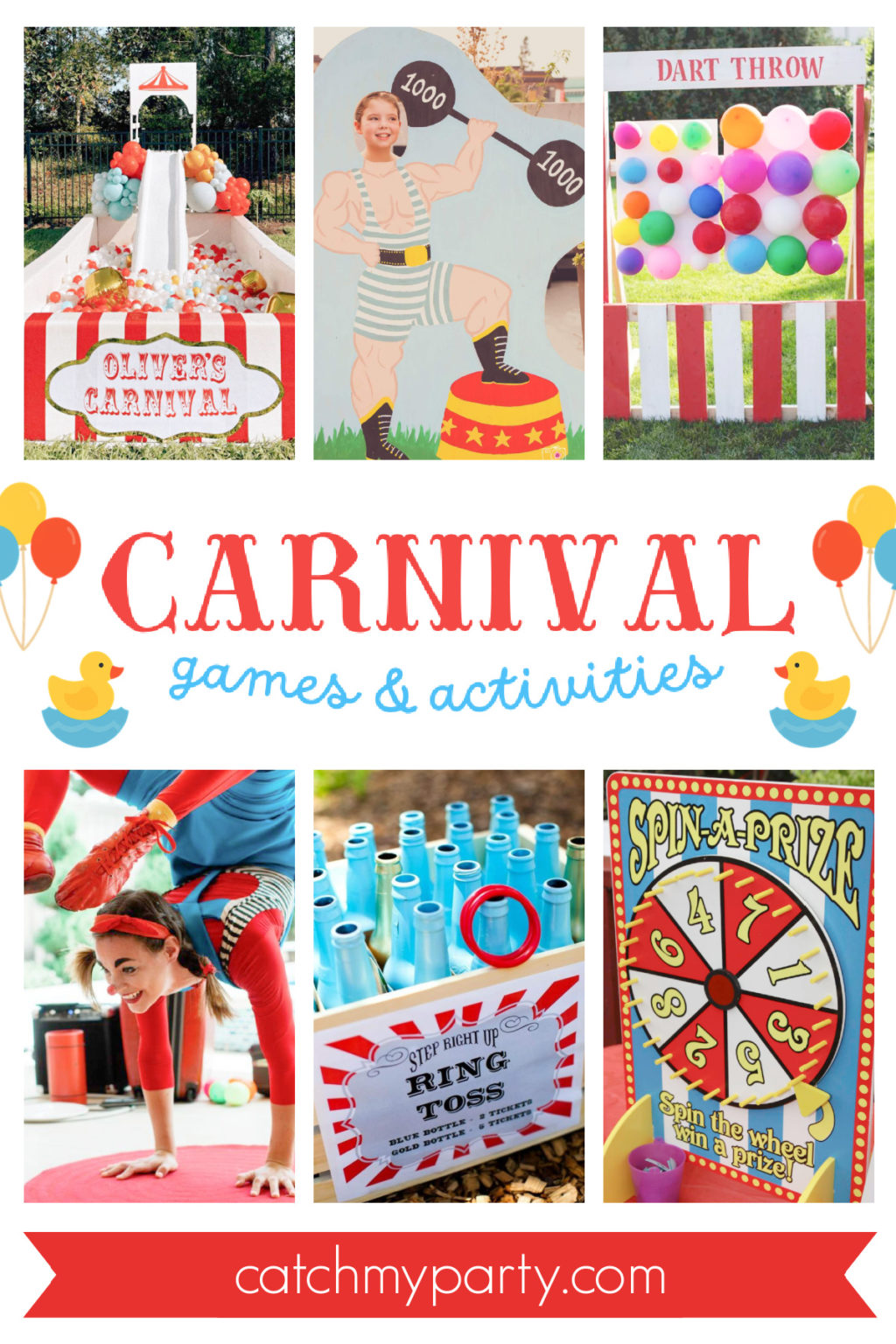 🎪 60+ Best Carnival Party Ideas for Kids & Adults (2026)🤡 | Catch My Party