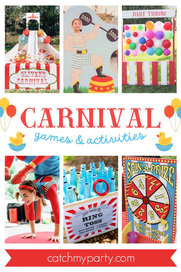 🎪 60+ Best Carnival Party Ideas for Kids & Adults (2026)🤡 | Catch My Party