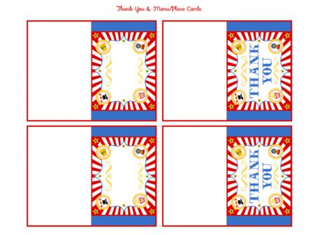 Retro Circus Party Printables (FREE Download)! | Catch My Party