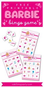 (12 Cards) FREE Fun Printable BARBIE Bingo Game! | Catch My Party