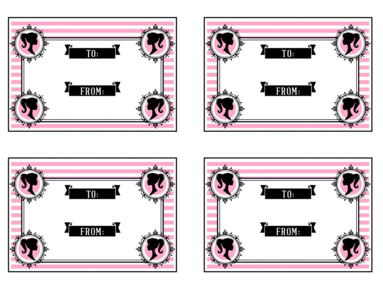 Vintage Barbie Party Printables (FREE Download) | Catch My Party