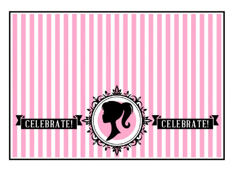 Vintage Barbie Party Printables (FREE Download) | Catch My Party