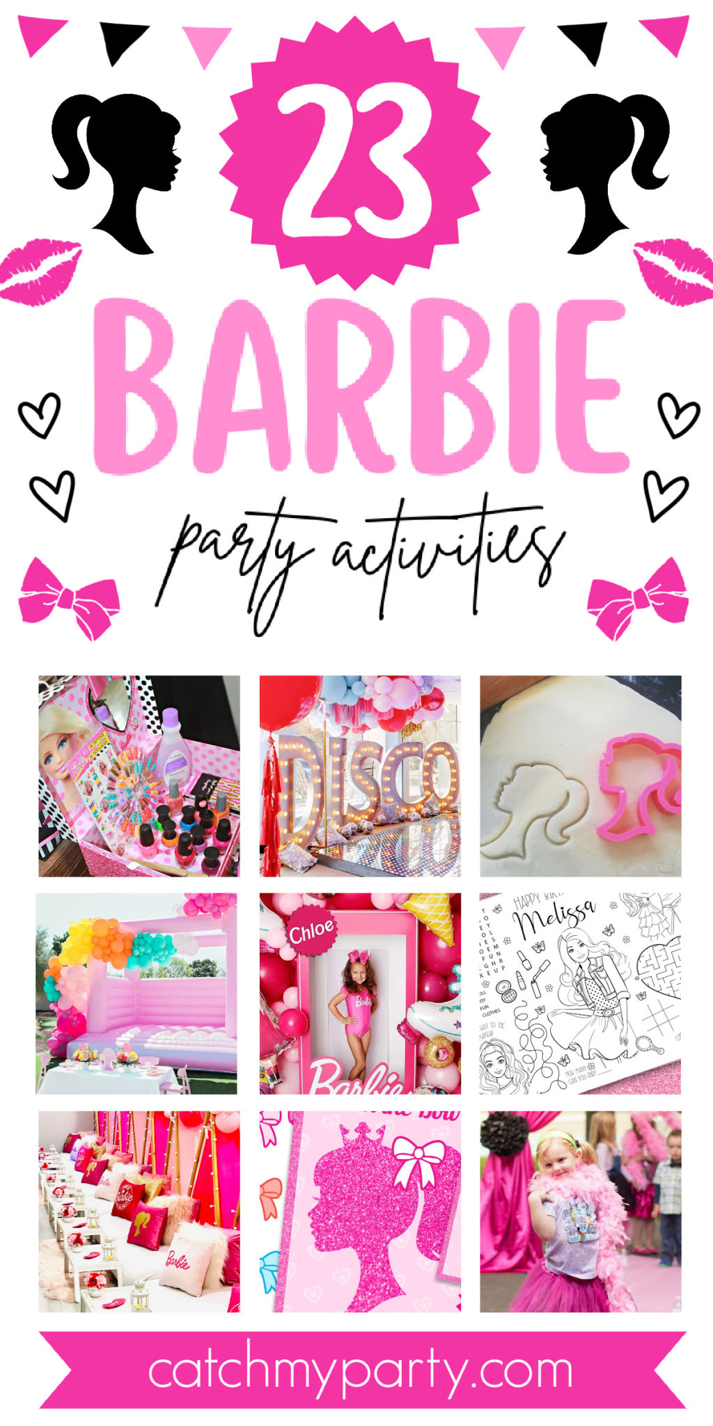 FREE BARBIE "Let's Go Party" Printables! | Catch My Party
