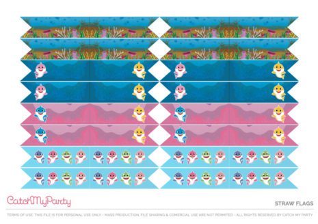 Download These Fun Free Baby Shark Party Printables, Now! | Catch My Party