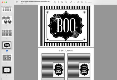 FREE "You've Been BOOed!" Halloween Printables! | Catch My Party