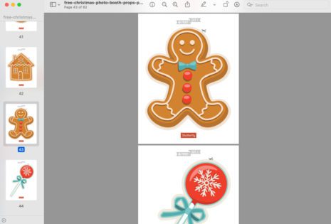 Download All Our 65 Fun FREE Printable Christmas Photo Booth Props Now ...