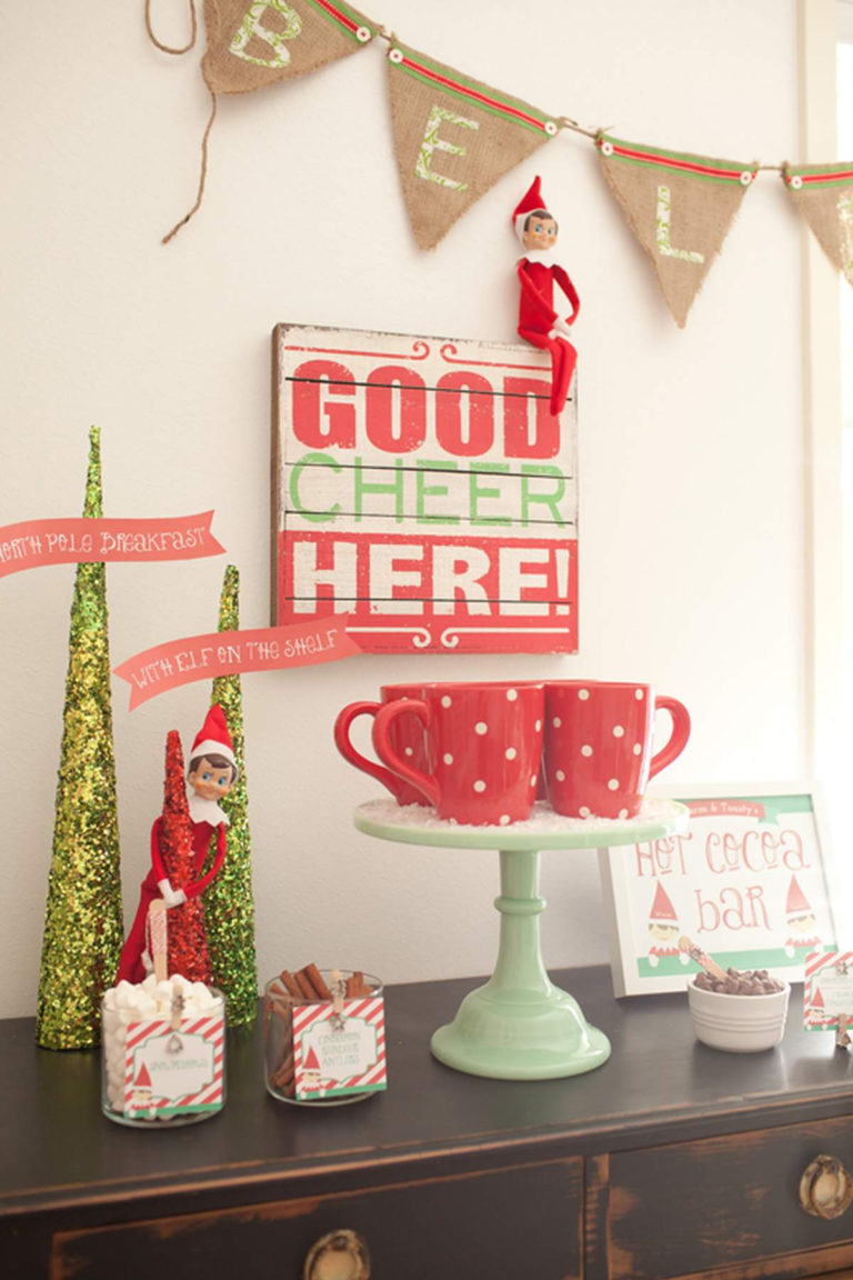 36 Festive Elf on the Shelf Christmas Party Ideas! | Catch My Party