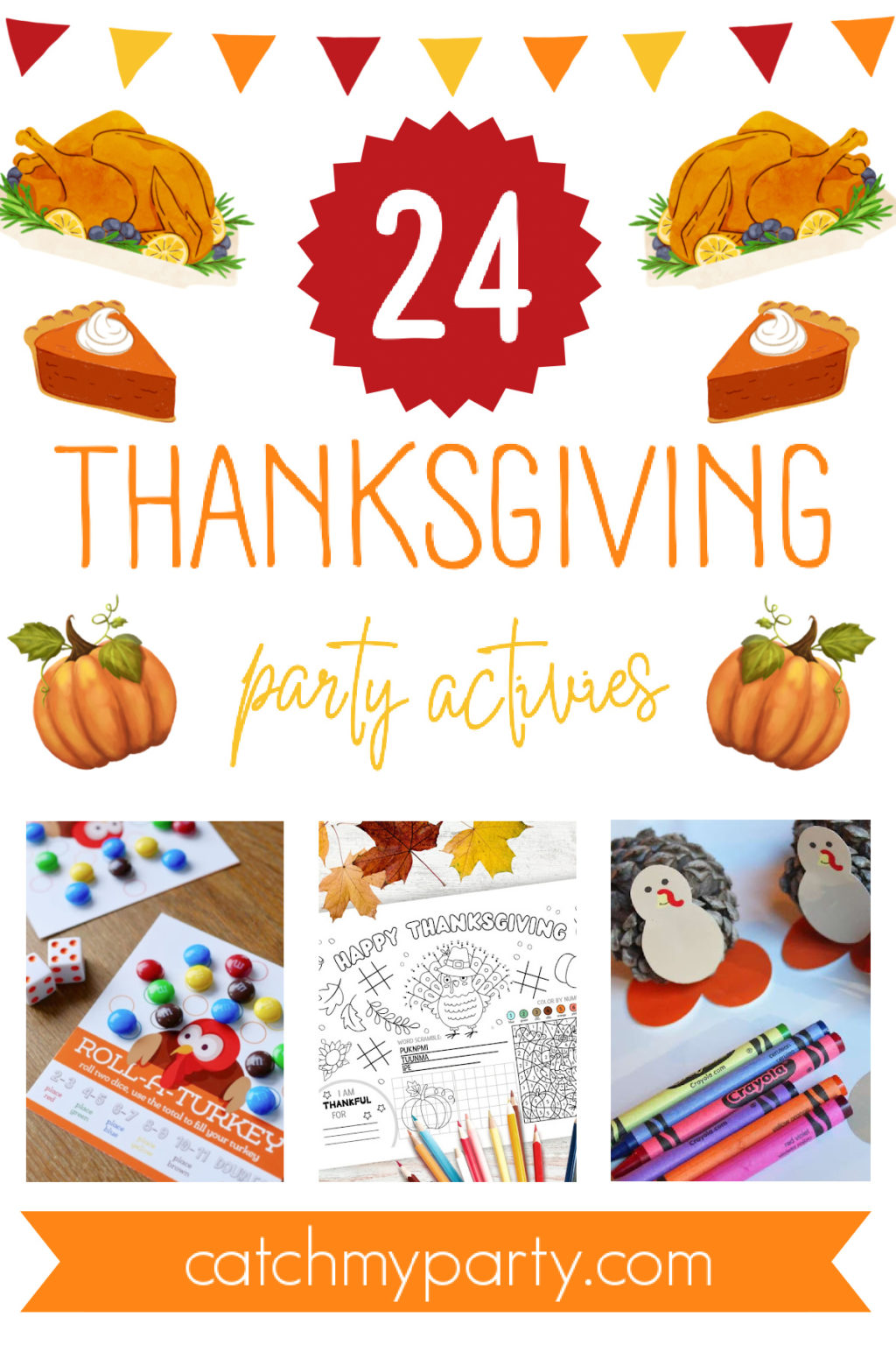 24 FANTASTIC Thanksgiving Party Activities for Kids and Adults!🙌 ...
