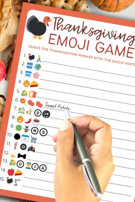 30 FANTASTIC Thanksgiving Party Activities for Kids and Adults!🙌 ...