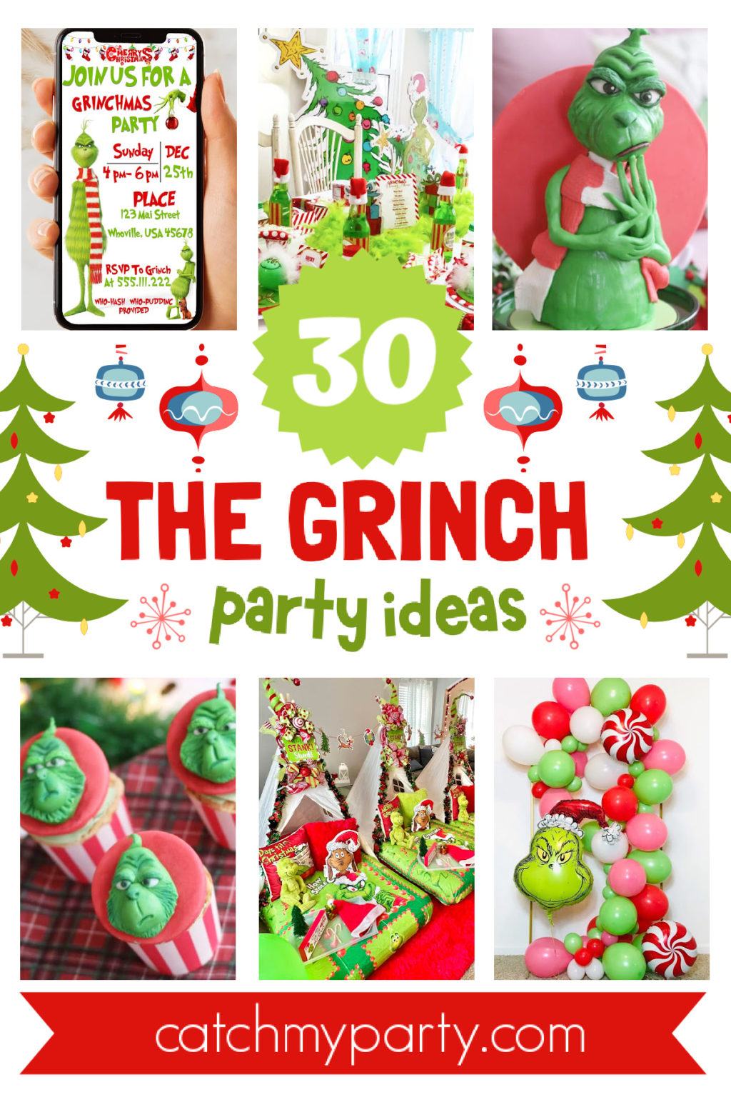 The 30 Best Christmas Grinch Party Ideas! | Catch My Party
