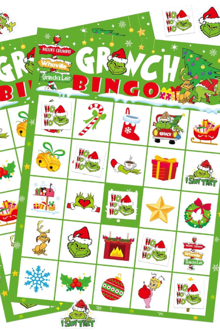 Grinch Party Games Grinch Freebies & A Linky Party! Busy Bee Speech