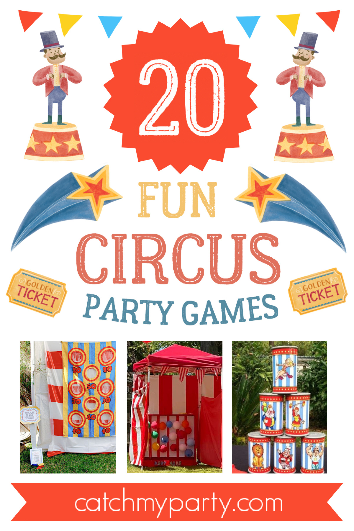 20 Most Popular Circus Party Games for 2024! | Catch My Party