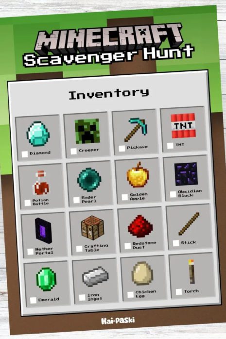 26 Awesome Minecraft Party Activities and Games! | Catch My Party