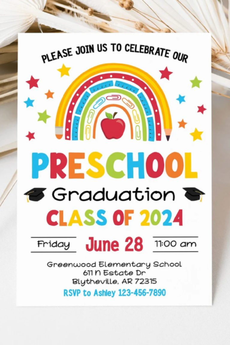 43 Best Preschool & Kindergarten Graduation Party Ideas (2025) | Catch ...