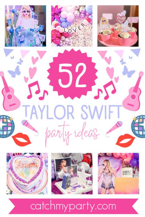 52 "Shake it Off" Incredible Taylor Swift Party Ideas!🎤 | Catch My Party