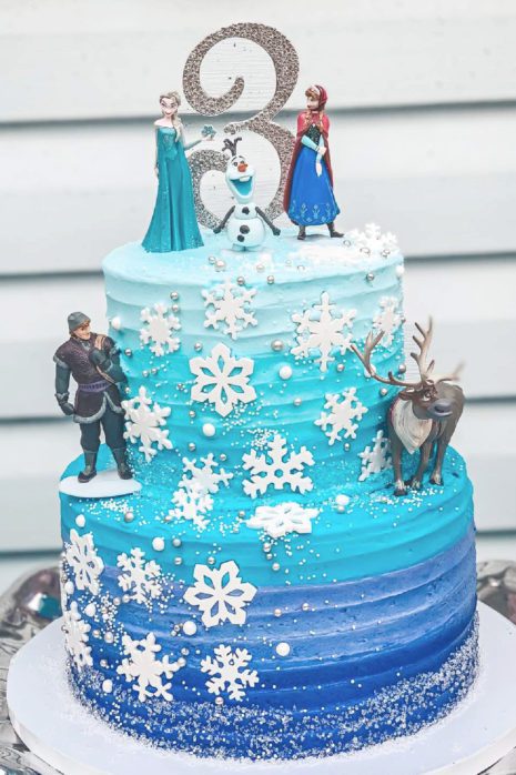 33 Impressive Frozen and Frozen 2 Cake Ideas! | Catch My Party