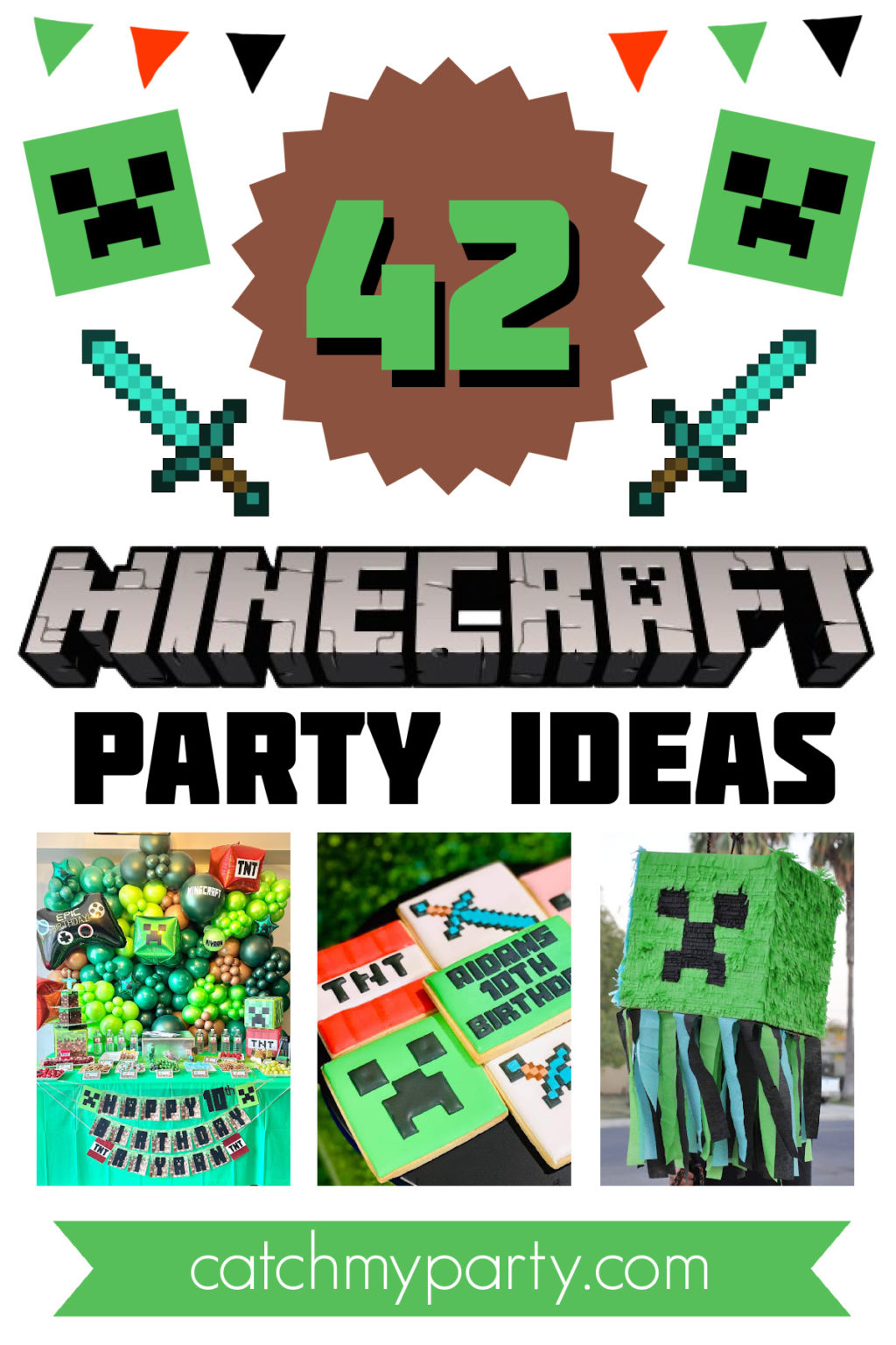 42 Awesome Minecraft Party Ideas! | Catch My Party