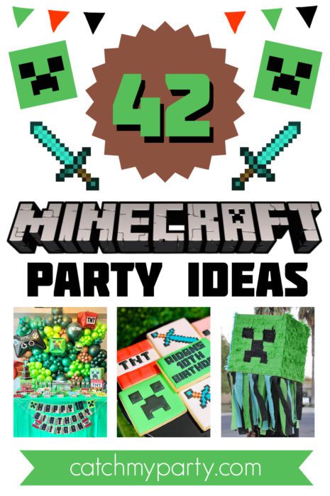 42 Awesome Minecraft Party Ideas! | Catch My Party