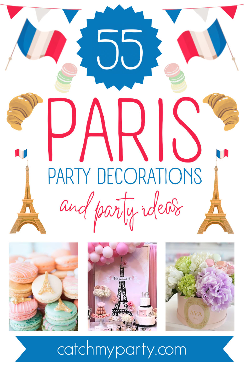 55 Stylish Paris Party Decorations and Ideas (2025)! | Catch My Party
