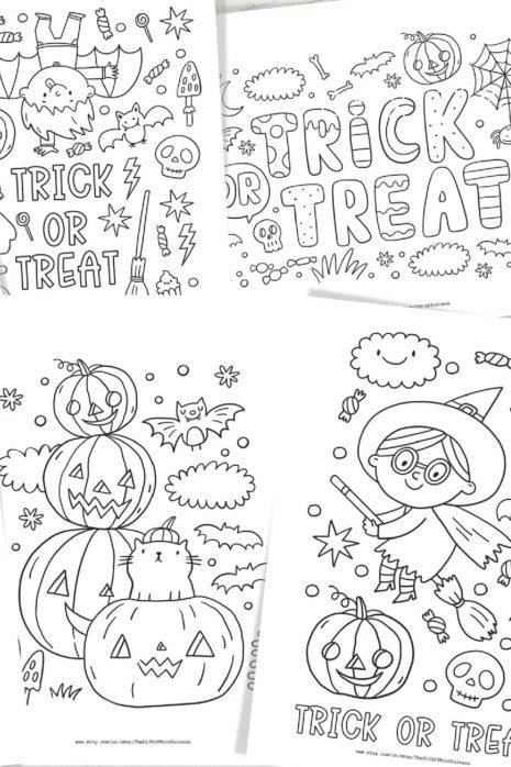 21 Fun & Free Halloween Kids Activity Printables! | Catch My Party
