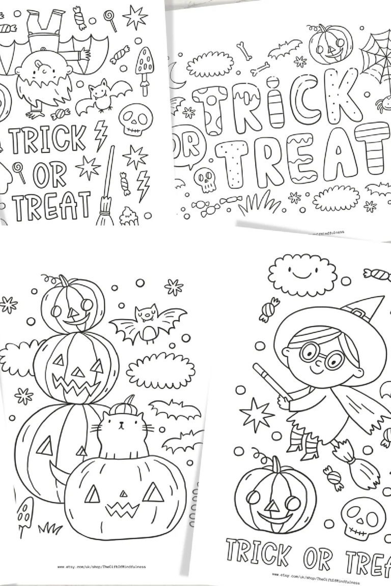 21 Fun & Free Halloween Kids Activity Printables! | Catch My Party