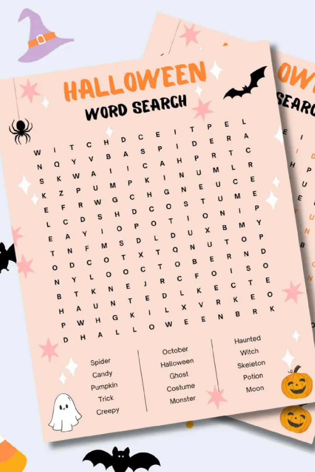 21 Fun & Free Halloween Kids Activity Printables! | Catch My Party