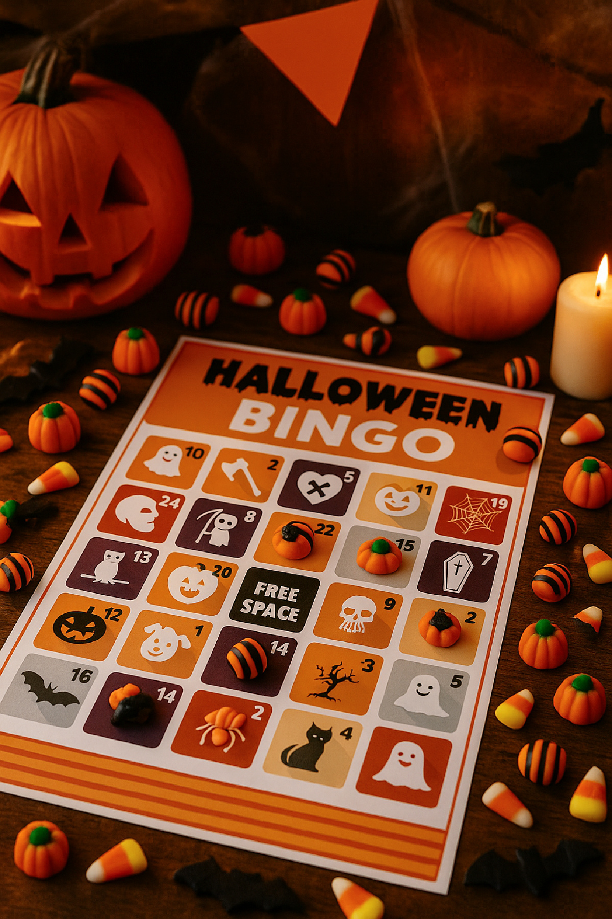 FREE Printable Halloween Bingo (10 Spooky Cards!) 🎃 | Catch My Party