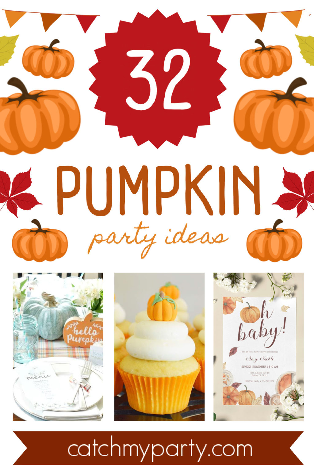 32 Amazing Pumpkin Party Ideas! | Catch My Party