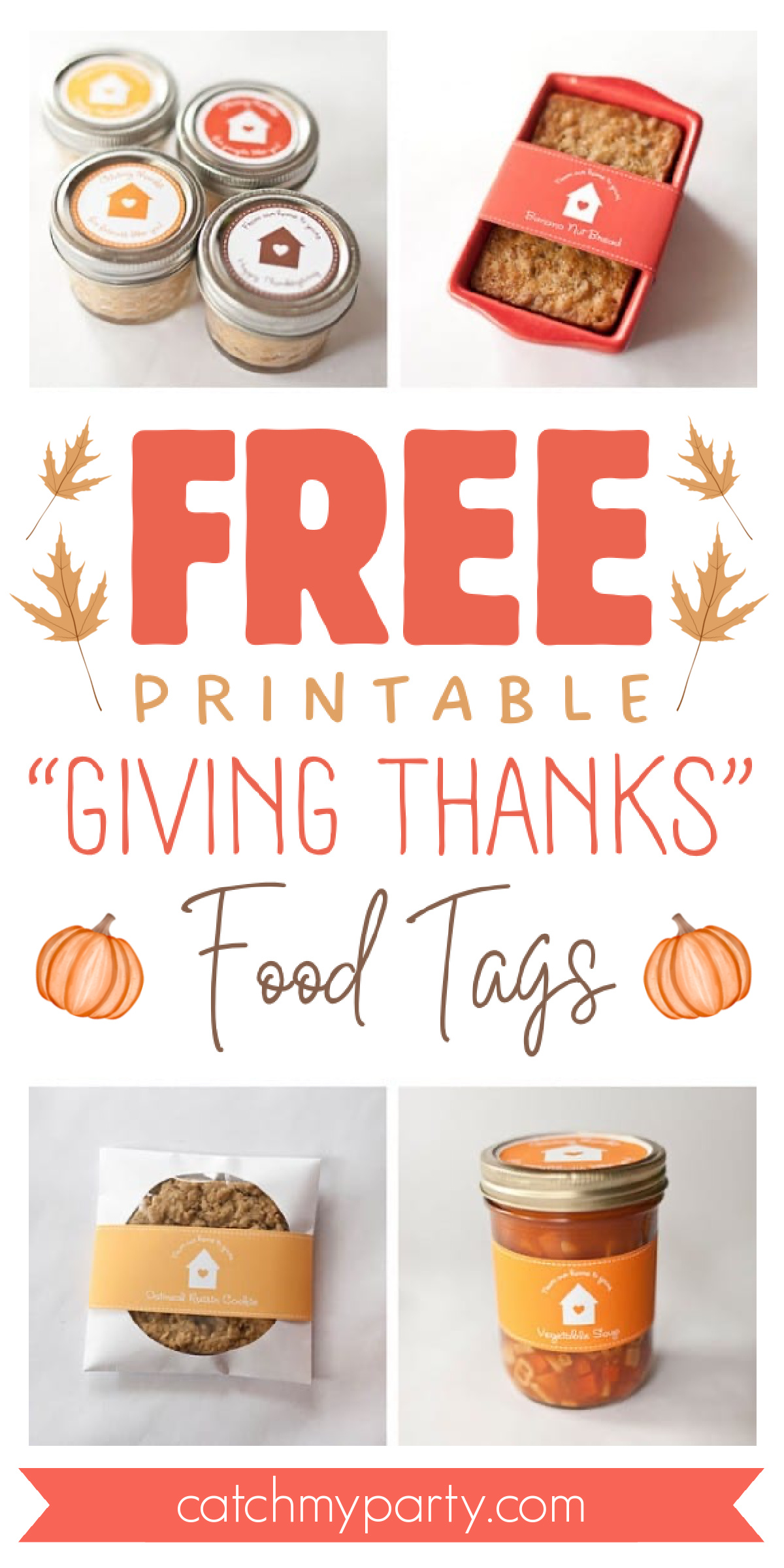 Free Printable Thanksgiving Tags
