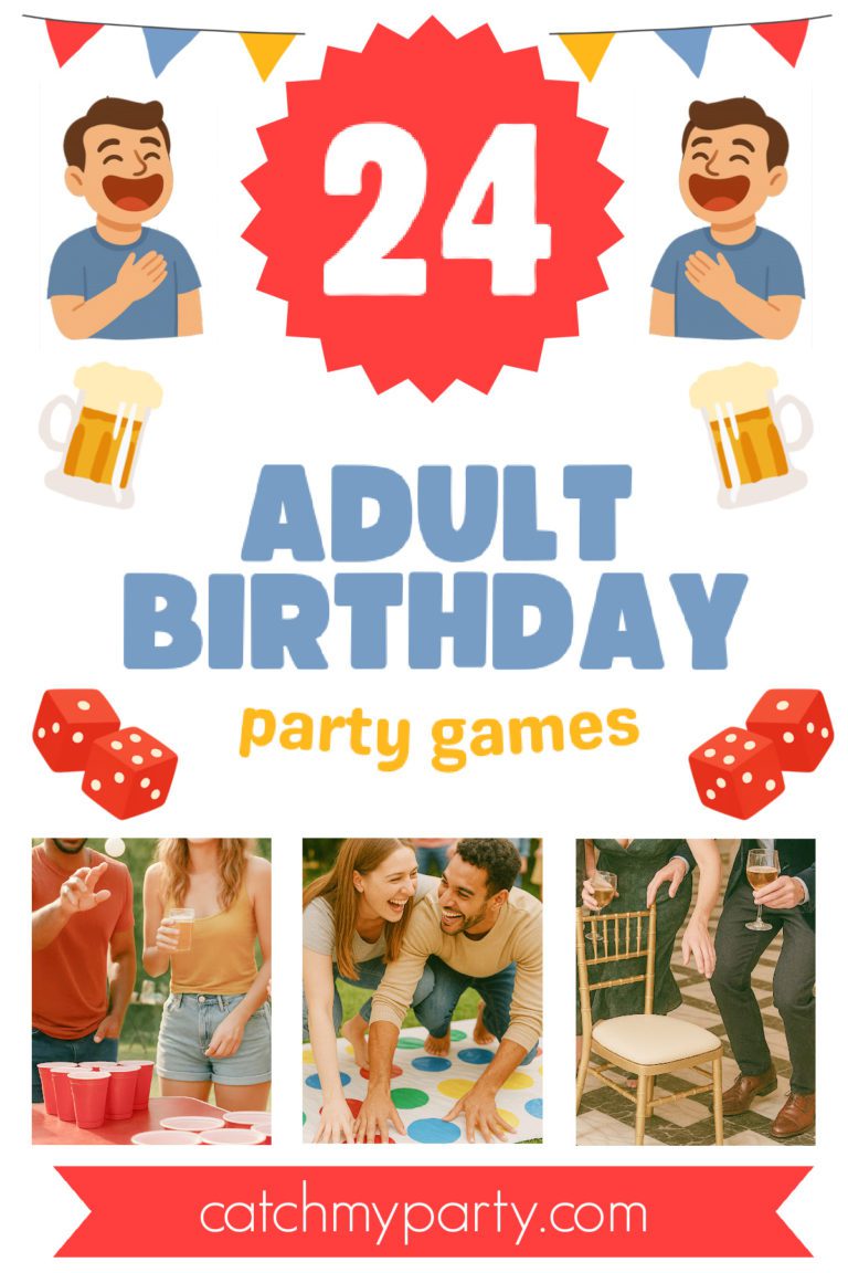 24 Fun Adult Birthday Party Games You'll Enjoy in 2026! | Catch My Party