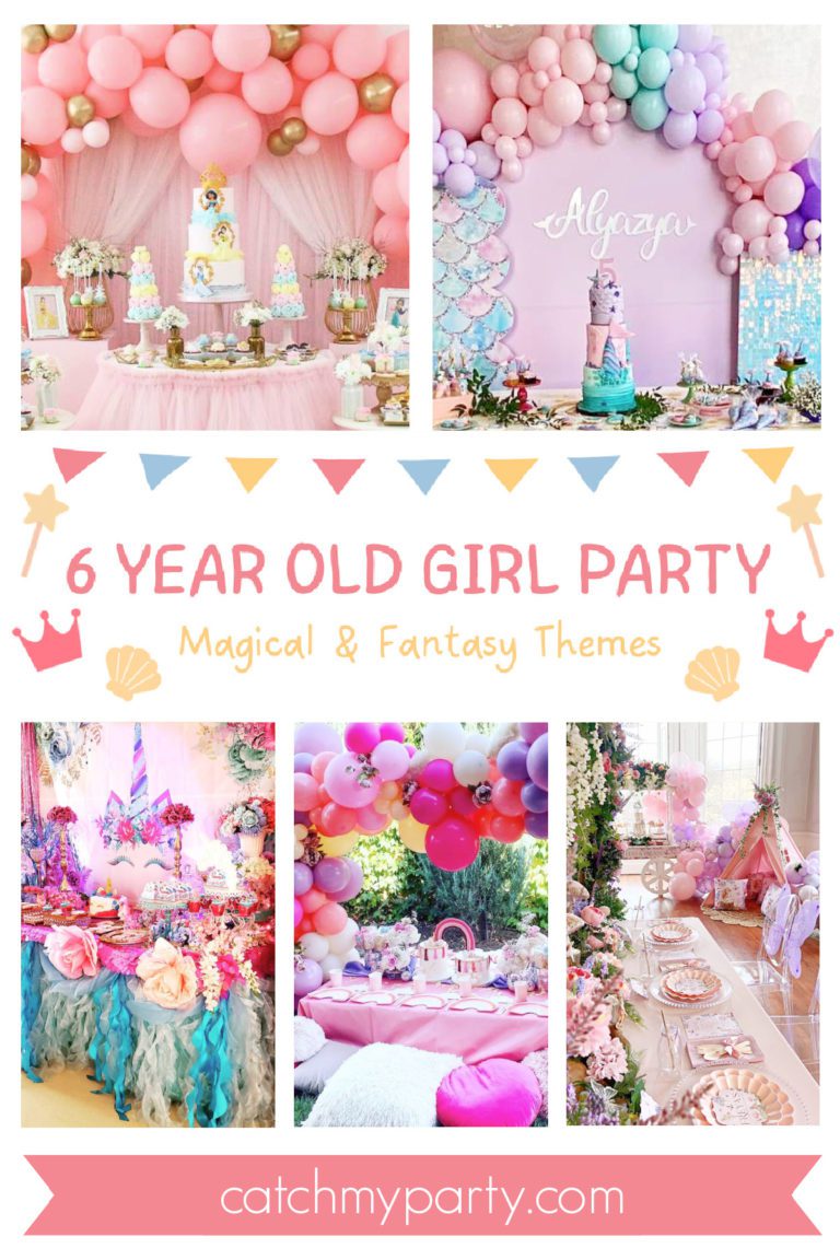 50 Best 6 Year Old Party Ideas for Girls & Boys (2026) | Catch My Party