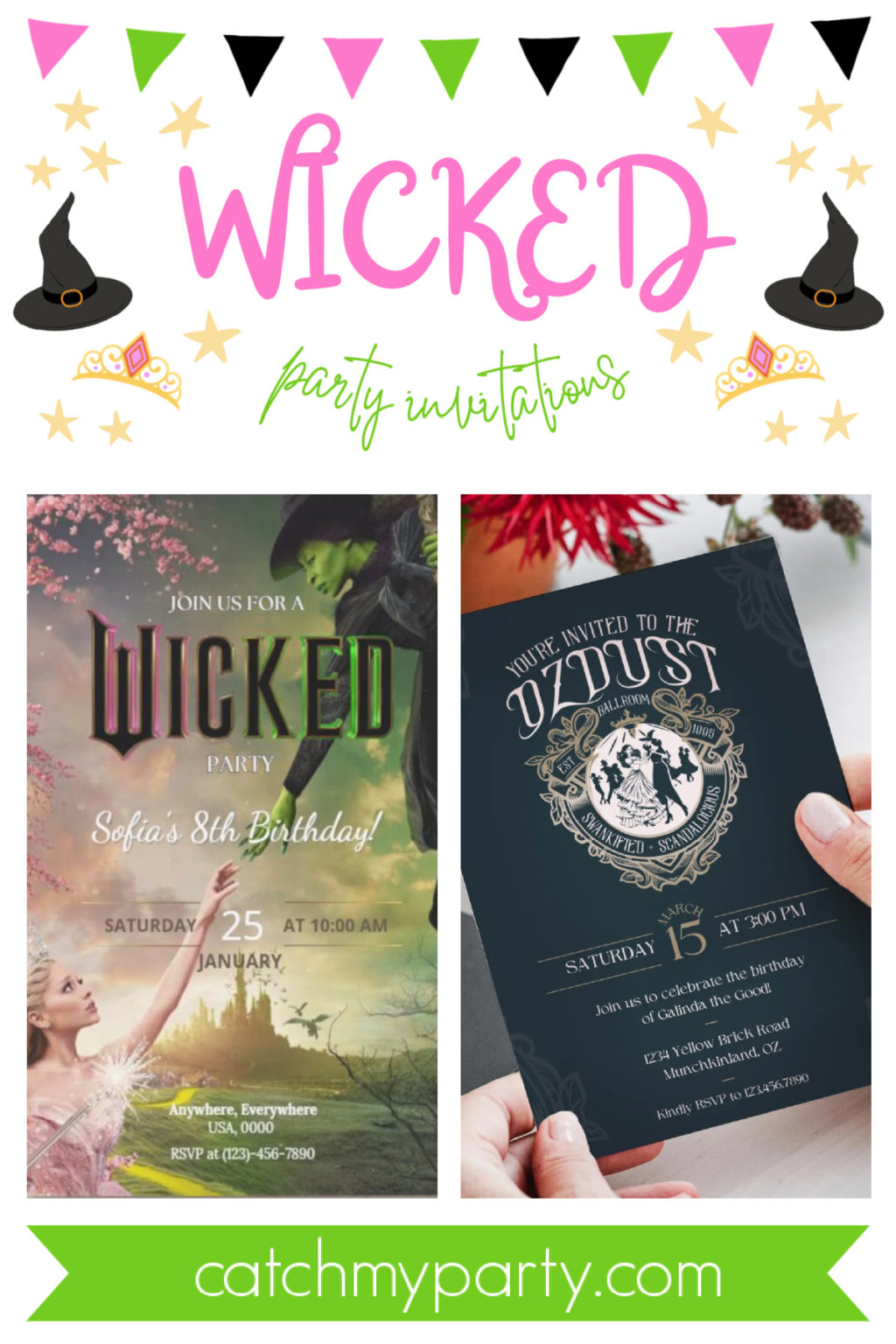 💫 Throw a Wicked Birthday Bash: 37 Magical Ideas That Defy Gravity! 💚 ...