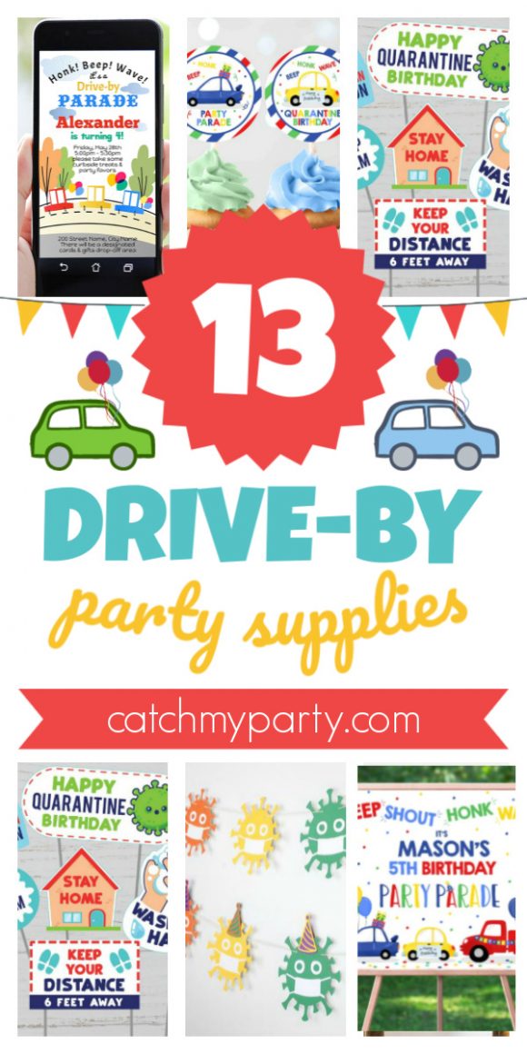 Drive By Party Ideas | Catch My Party