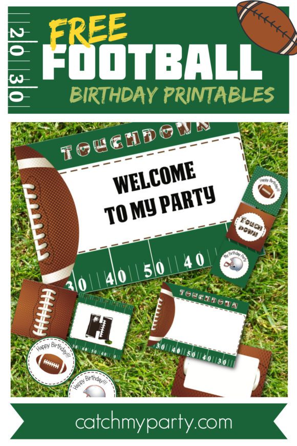 Football Party Ideas | Catch My Party