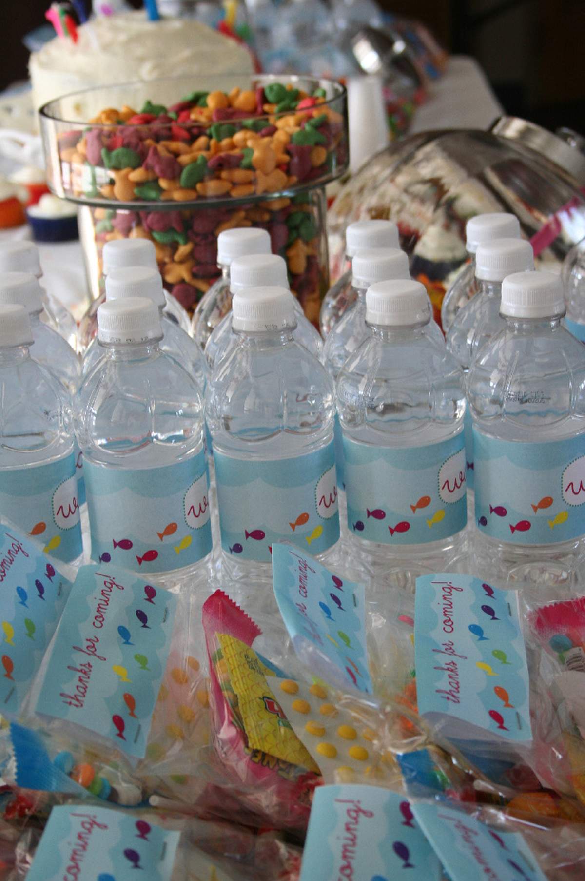 Rainbow Fish Birthday Party Ideas | Photo 16 of 16 | Catch My Party