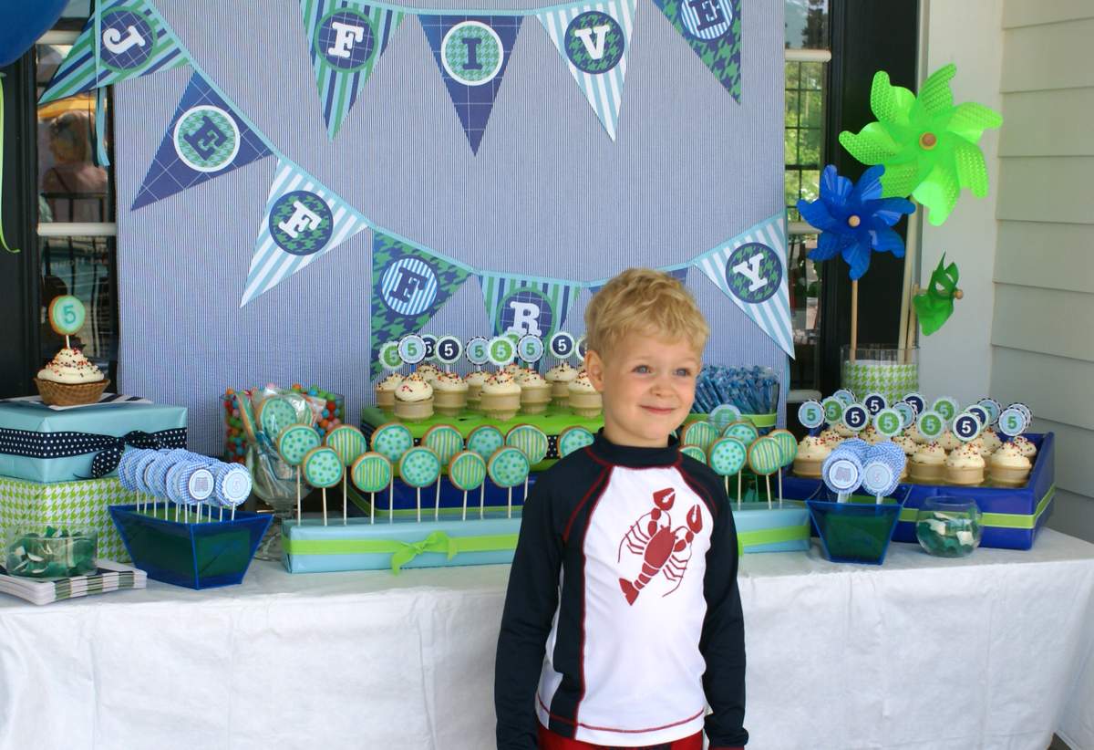 Pool Birthday Party Ideas | Photo 9 of 22 | Catch My Party