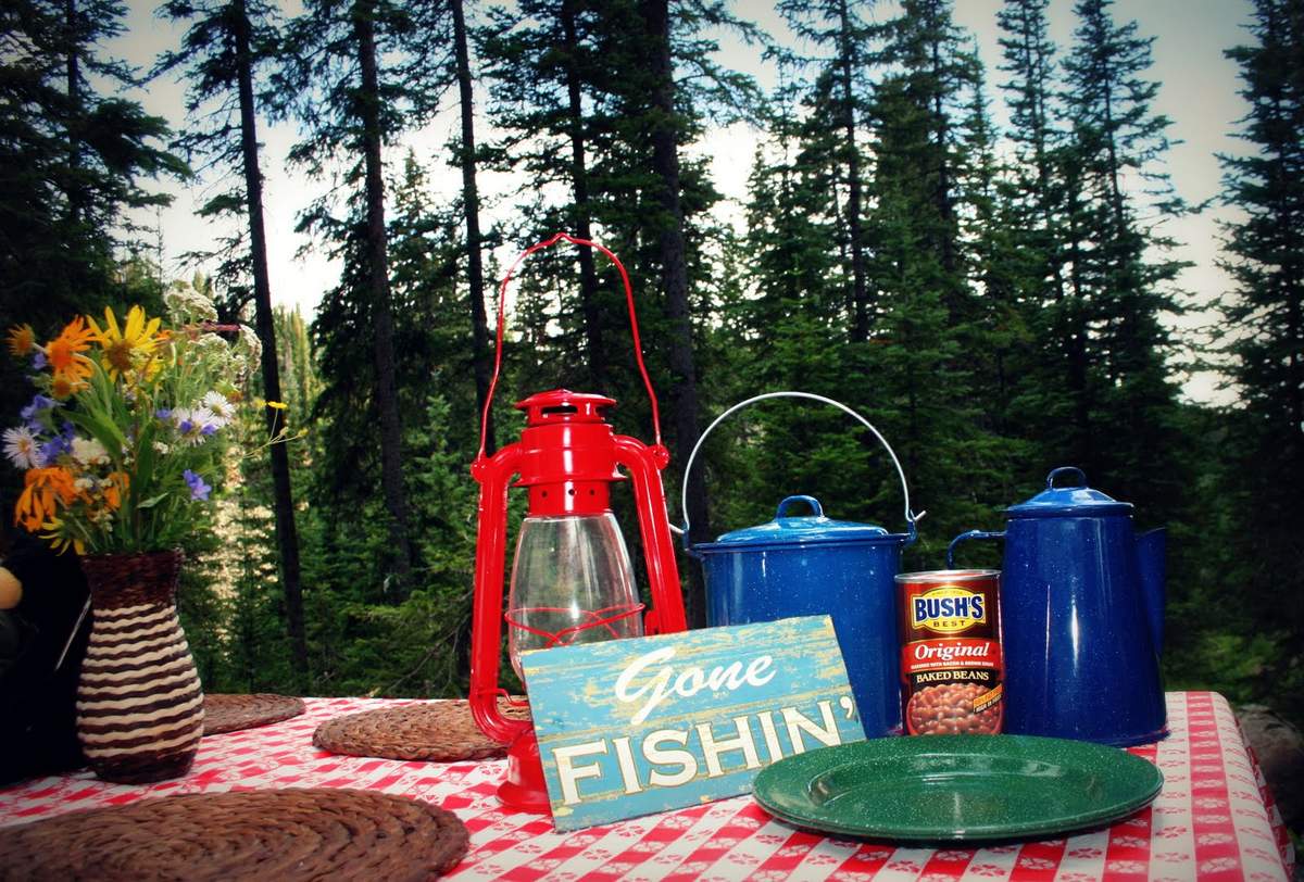 outdoor camping Birthday Party Ideas | Photo 7 of 18 | Catch My Party