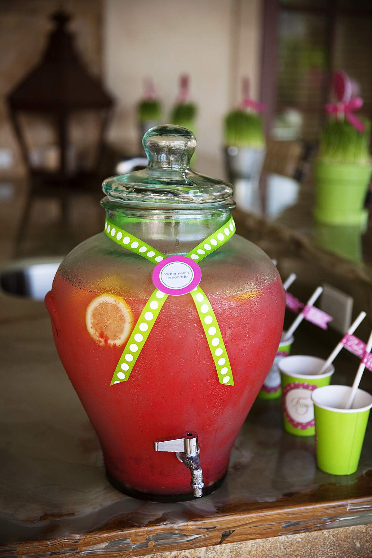 Preppy Pool Party Birthday Party Ideas | Photo 11 of 32 | Catch My Party