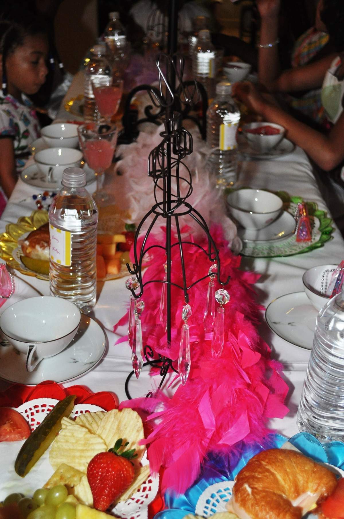 Fancy Nancy Soiree' wit a Spin & Twist Of Colors Tea Party Party Ideas ...
