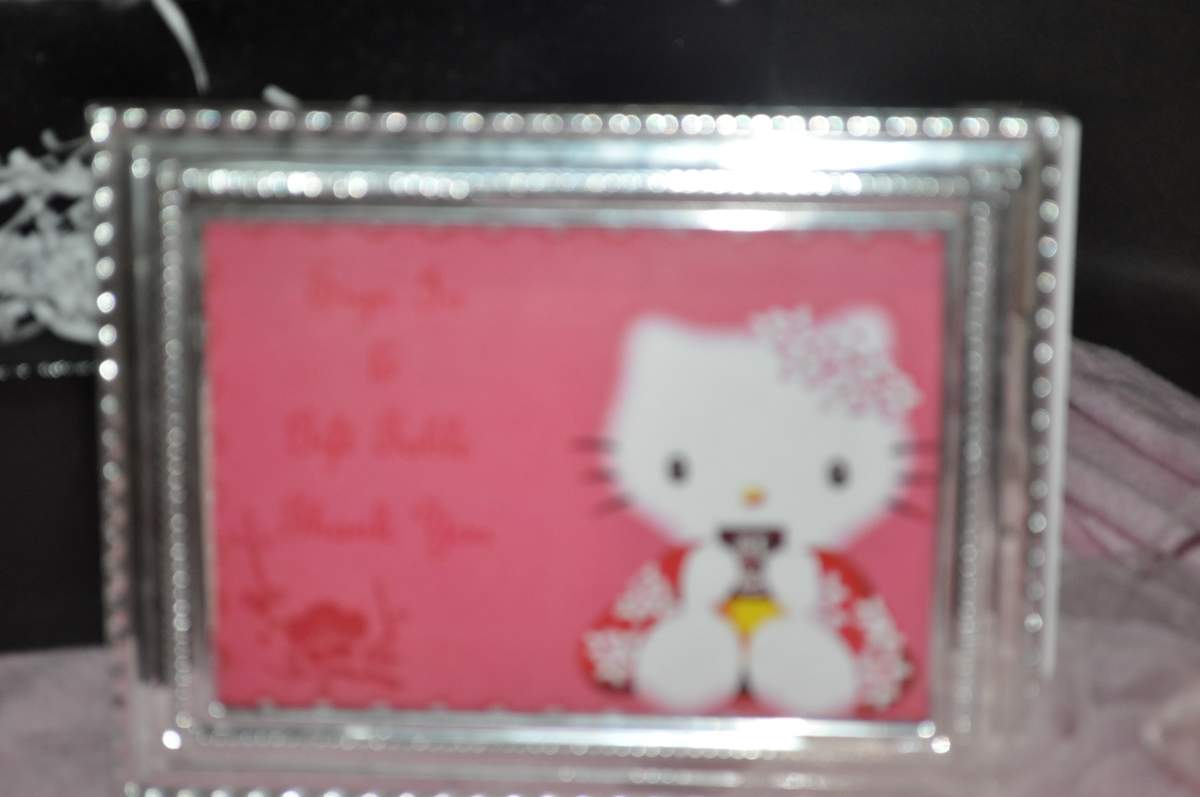 **BLINGED out HELLO KITTY** Baby Shower Party Ideas | Photo 18 of 19 ...