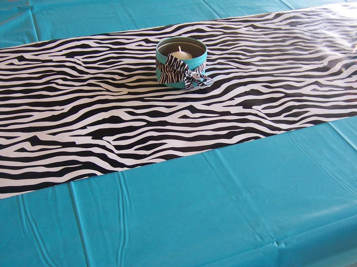 Zebra Party Birthday Party Ideas | Photo 2 of 11 | Catch My Party