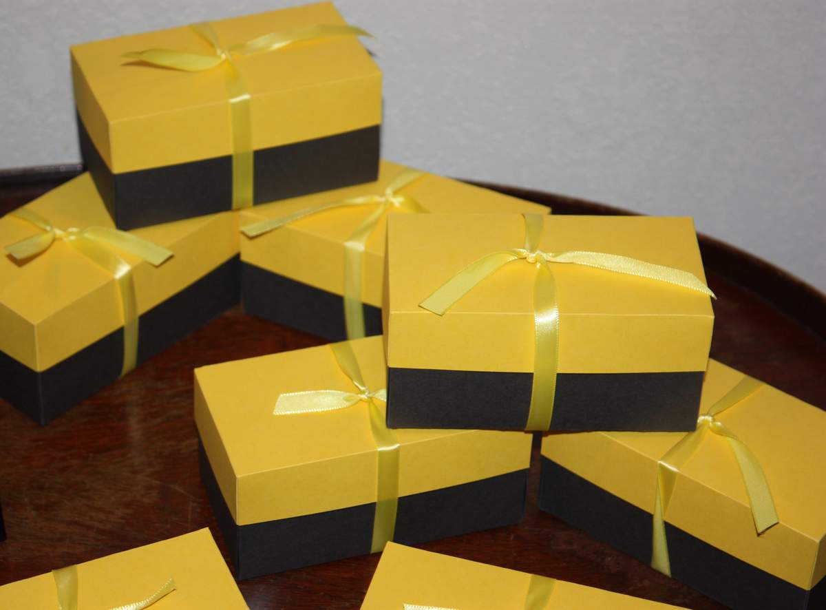 Yellow & Grey Dinner Party Party Ideas | Photo 1 of 15 | Catch My Party