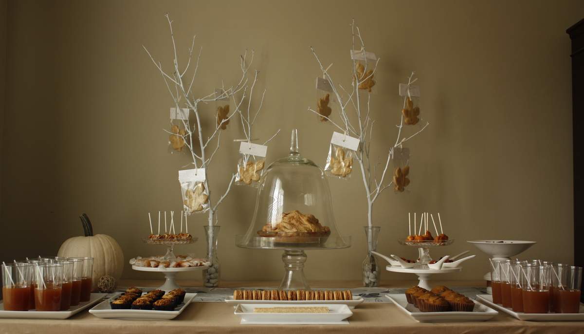 Thanksgiving/Fall "Autumn Dessert Table" | Catch My Party